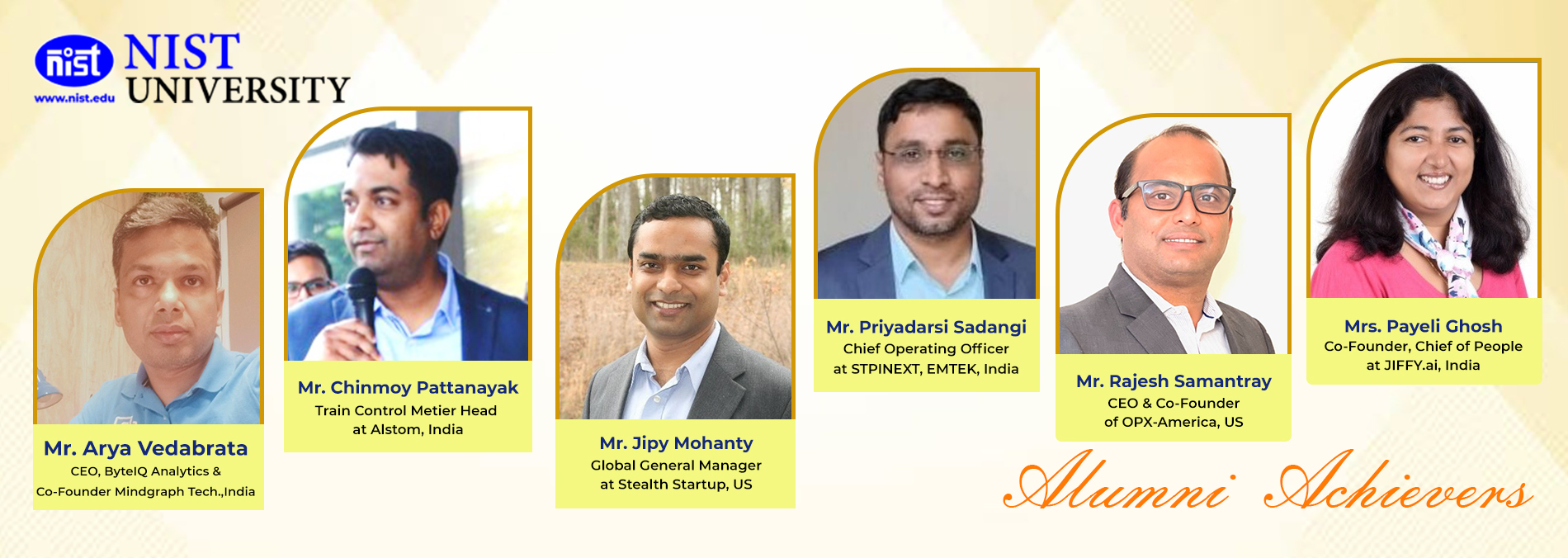 The Official Alumni Network of National Institute of Science & Technology